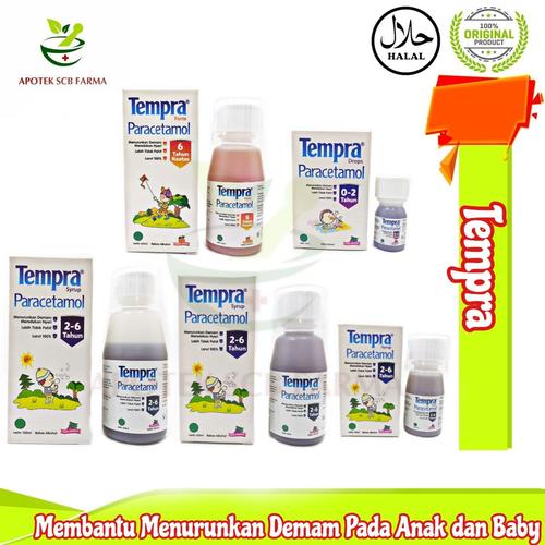 Jual Tempra Sirup / Forte / Drops - Obat demam, rasa sakit dan nyeri ...