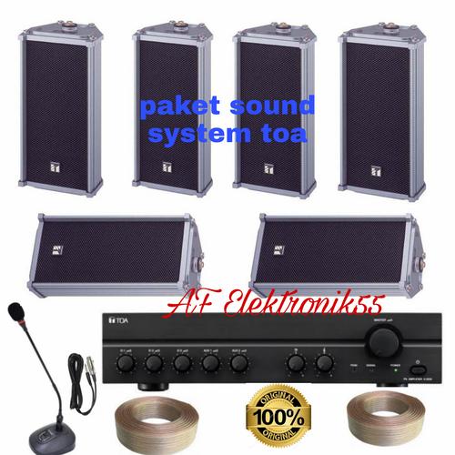 Jual Paket Sound System Toa Ruangan ( 6 unit speaker colum - Jakarta ...