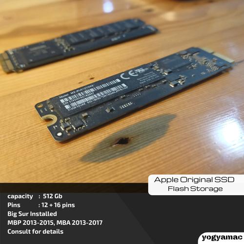 Jual Apple Flash Storage 512gb SSD NVME Ori Macbook Pro dan Air 2013 ...