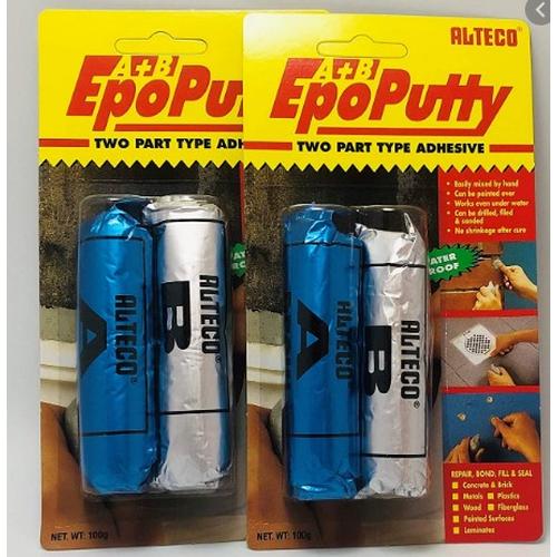 Jual Lem Epo Putty Alteco / Epo Putty / Lem porting 100 gram - Jakarta ...