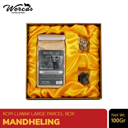 Jual WORCAS Kopi Luwak Liar Mandheling King 100gr - Large Gift Box ...