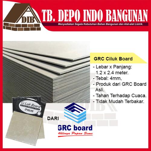 Jual GRC CILUK BOARD PLAFON PARTISI 1.2 X 2.4 MTR TEBAL 4mm - Kota ...