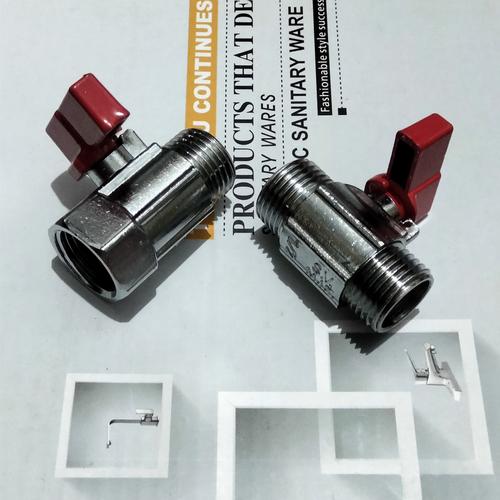 Jual BALL VALVE SAMBUNGAN WATER HEATER PIPA AIR PANAS/ STOPKRAN CLOSED ...