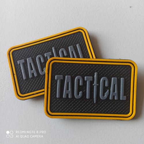 Jual patch rubber TACTICAL/tempelan karet velcro airsofter outdoor ...