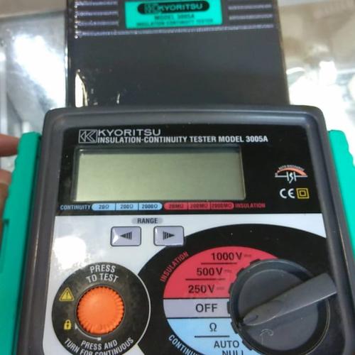 Jual Megger kyoritsu 3005 A - Jakarta Pusat - Nabil-Electrindo Jaya ...