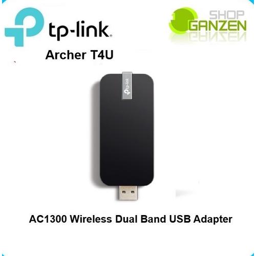 Jual TP-Link Archer T4U AC1300 High Gain Wireless Mu-Mimo USB WiFi ...