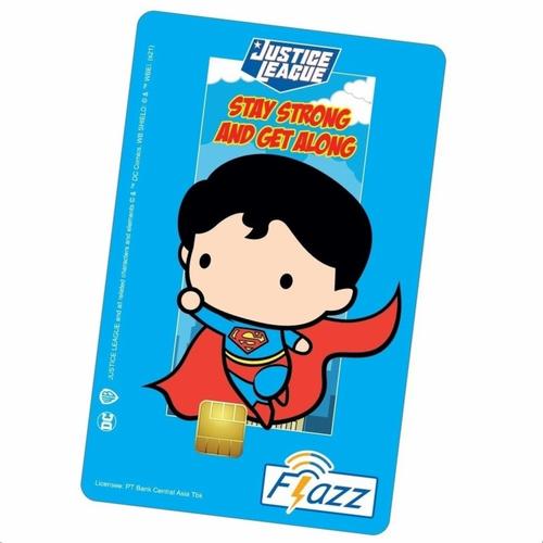 Jual FLAZZ Gen 2/Gen2 /Kartun Karakter Super Hero - SUPERMAN /eMoney ...