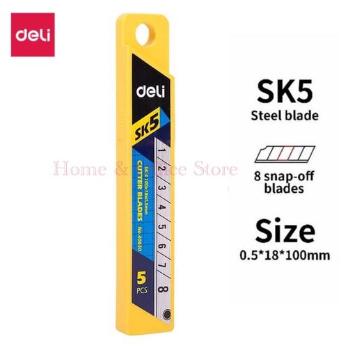 Jual Deli Refill Cutter Blade 40650 / Isi Ulang Cutter Besar - Jakarta ...
