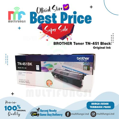 Promo Brother Toner Black TN-451BK / TN451 BK Original Resmi For HL ...