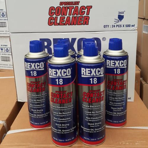 Jual rexco 18 contact cleaner 500 ml elektronik - Jakarta Pusat ...