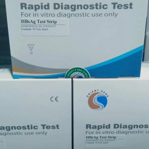 Jual HBsag strip merk orient gene 1 box isi 50pcs - Jakarta Timur ...