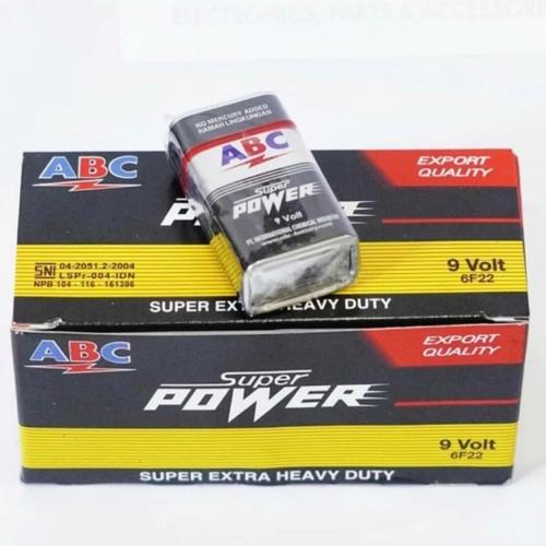 Jual Baterai ABC 9 Volt Super Power - Kota Bekasi - Marisca CP | Tokopedia