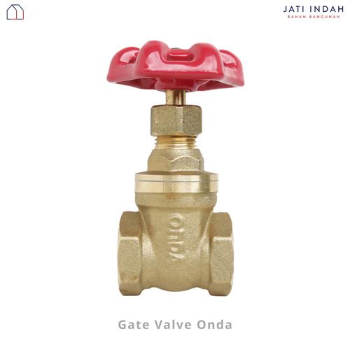 Jual Stop Kran / Gate Valve Putar Besi Kuningan ONDA - Kab. Sragen ...