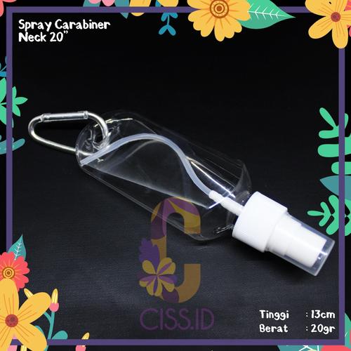 Jual Botol plastik spray gantung 50ml hand sanitizer travel import unik ...