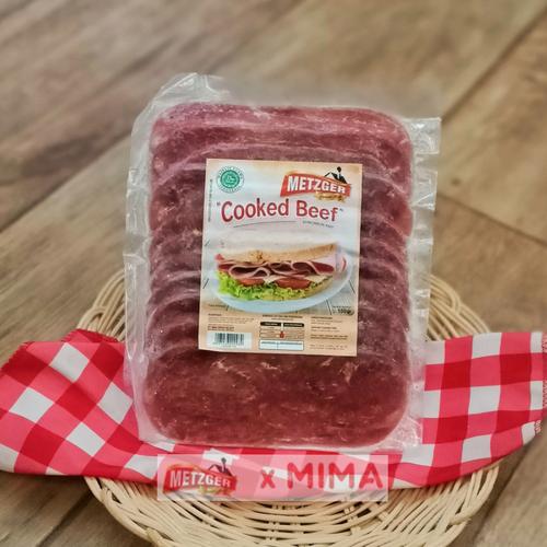 Jual HALAL METZGER Ham Sapi Cooked Beef Sliced - Kota Surabaya ...