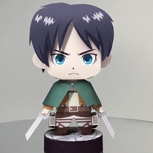 Jual Chibi Eren Yeager Attack on Titan Papercraft - Kab. Bekasi ...