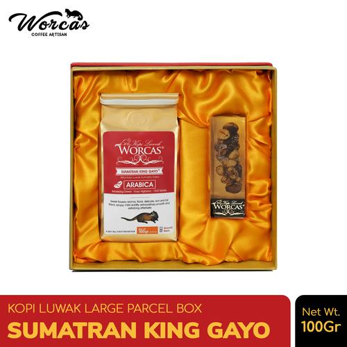Jual WORCAS Kopi Luwak Liar Sumatran Gayo Large Gift Box - KOPI BIJI ...