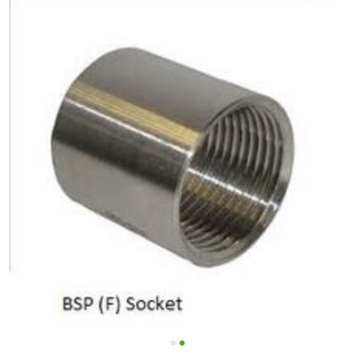 Jual 1/2" Socket SS304 -Sock drat dalam /Coupling -Sus Stainless SS 304 ...