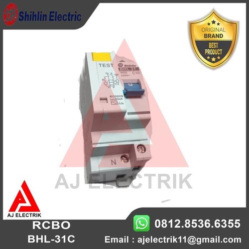 Jual RCBO Shihlin Electric BHL-31C / BHL31C 1P+N 16A 6kA 30mA - Jakarta Pusat - A-J Elektrik ...