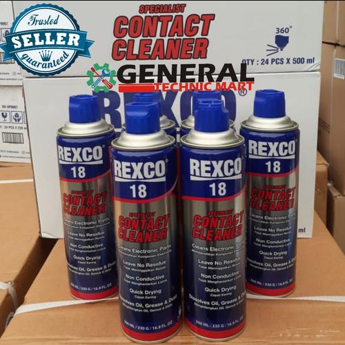Jual rexco 18 contact cleaner 500 ml elektronik - Jakarta Pusat ...