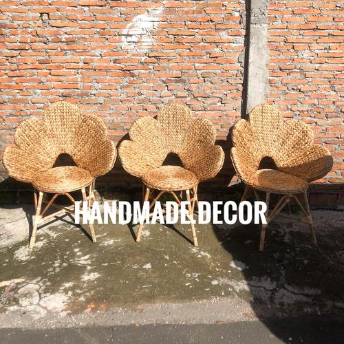 Jual Kursi rotan bunga / flower peacock rattan chair / kursi pelaminan ...