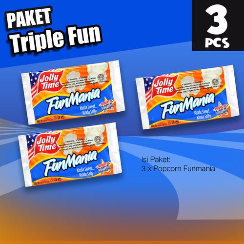 Jual Paket Triple Fun (3FM) - Jolly Time Mircowave Popcorn - Jakarta ...