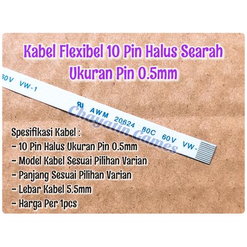 Jual Kabel Flexibel 10 Pin Halus Searah Sesuai Varian - Ukuran Pin 0 ...