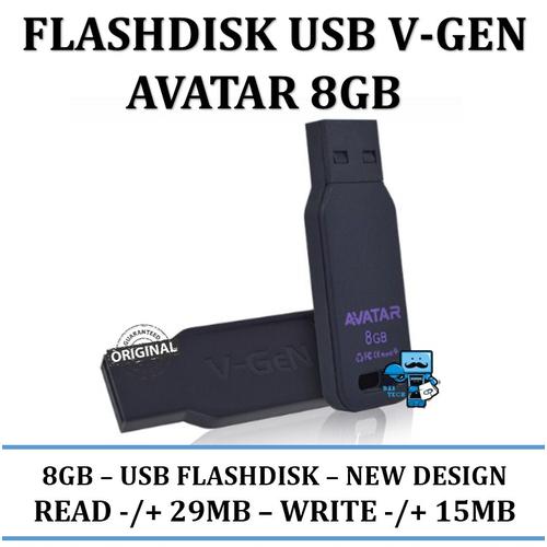 Jual Flashdisk USB V-GEN AVATAR 8GB - Original - Jakarta Pusat - Das ...