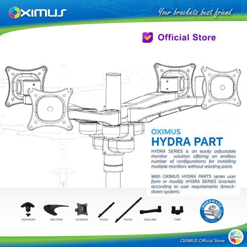 Jual BRACKET OXIMUS HYDRA YL YD PART - T ARM - Kota Depok - Oximus ...