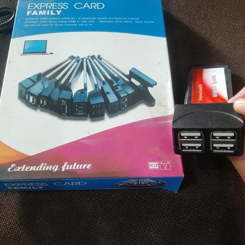 Jual Express Card 34 to USB 2.0 adapter ( 4 ports ) - Kota Pekanbaru ...