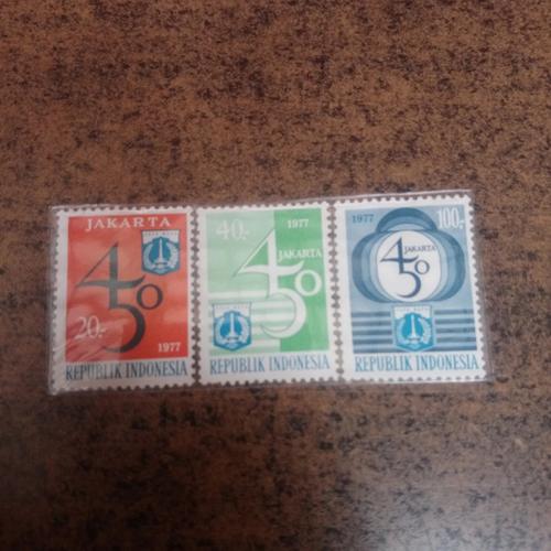 Jual I -200 Prangko Perangko Indonesia 450 Tahun Jakarta 1977 - Kota ...