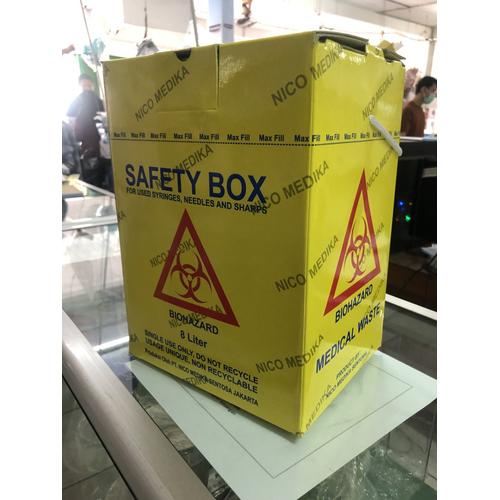 Jual Safety Box Medis 8 Liter / Tempat Sampah Medis - Jakarta Timur ...