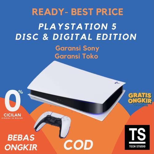 Jual [Original] PS5 Sony PlayStation 5 Console Disc & Digital Edition ...