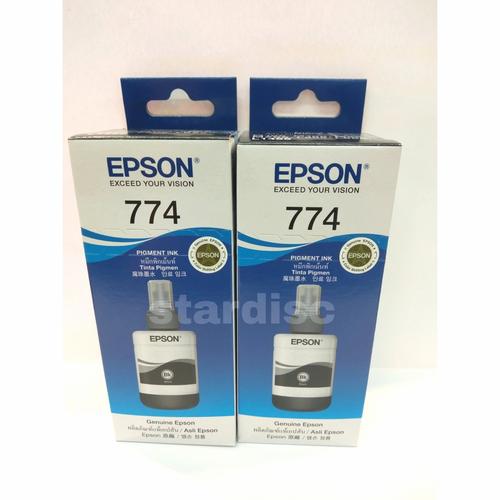 Jual Tinta Epson 7741 black isi 140ml untuk m100/ m105/ m200/L605 ...