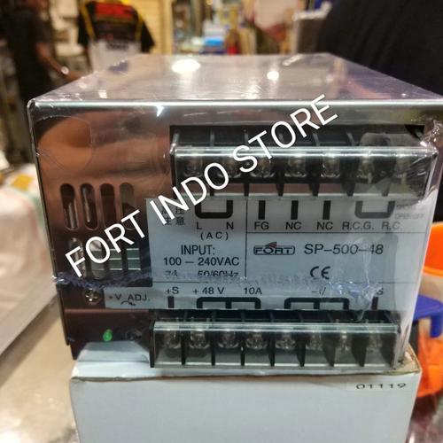 Jual Power Supply AC to DC 10A Single Output Voltage 48VDC Type SP-500 ...