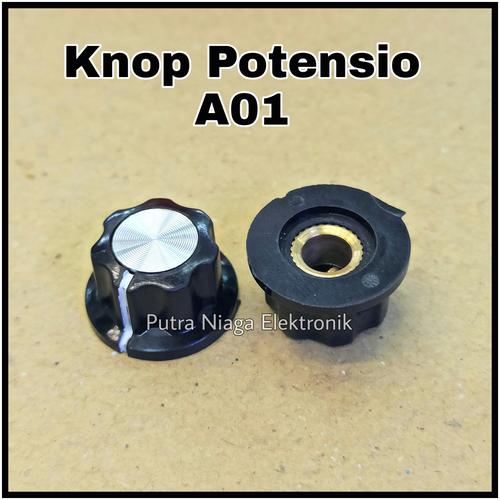Jual Knop Potensio A01 Hitam / Knob Potensiometer - A01 - Kota Bandung ...