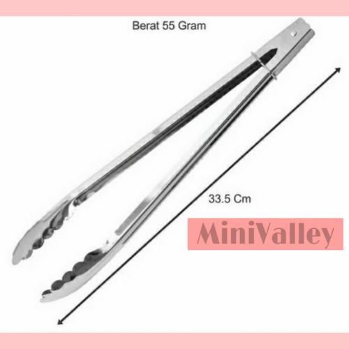 Jual Capitan Makanan Jepitan Makanan Capit Roti Capitan Gorengan33cm ...