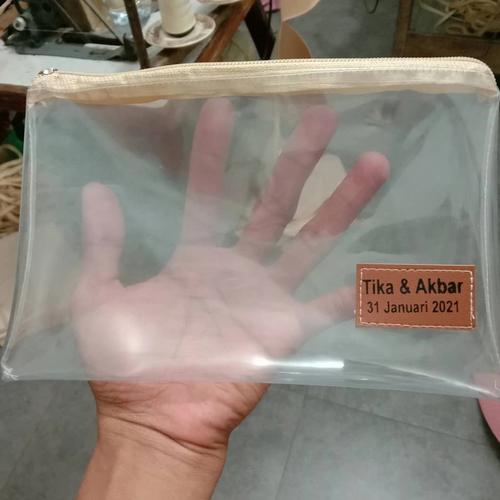 Jual SOUVENIR+DOMPET MIKA+SABLON NAMA/SABLON GAMBAR +KEMASAN PLASTIK ...