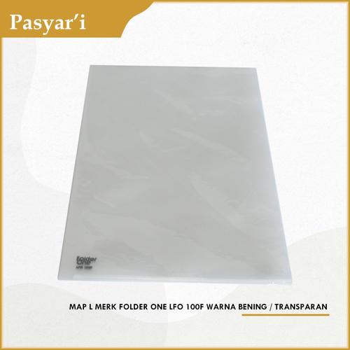 Jual Map L Merk Folder One LFO 100F Warna Bening / Transparan - Kota ...