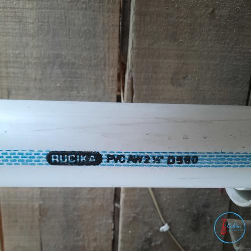 Jual Pipa PVC 2 1/2 inch RUCIKA WAVIN (AW) per batang / Pipa PVC 2,5 ...
