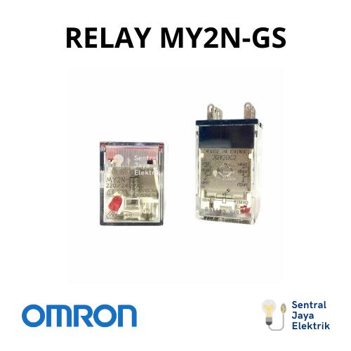Jual RELAY MY2N-GS 220VAC 7AMPERE OMRON ORIGINAL - Jakarta Pusat ...