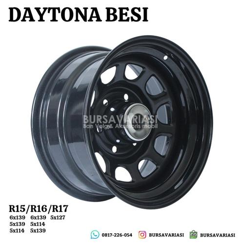 Jual Velg Daytona Besi R17 6x139 Triton Hilux Double cabin FordRanger ...