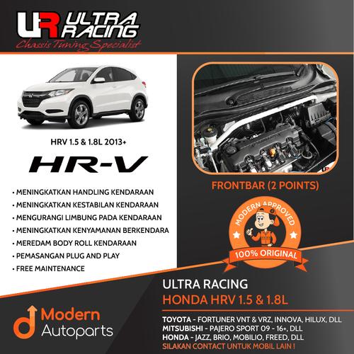 Jual Stabilizer Ultra Racing HRV 1.5L 1.8L FRONTBAR STRUTBAR Plug n ...