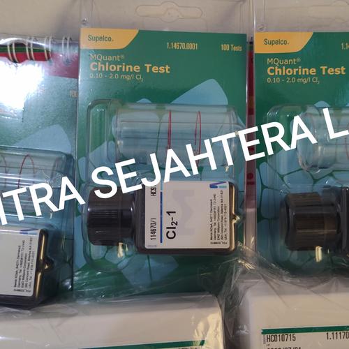 Jual Chlorine Test in freshwater & seawater MERCK 100 TEST 114670 / 1 ...