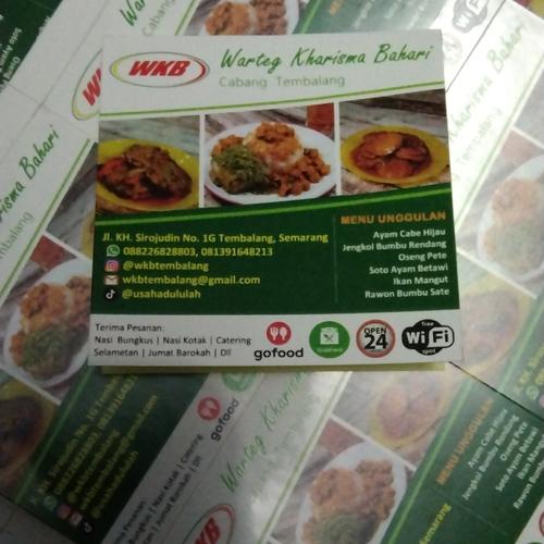 Jual Stiker label makanan 5x5cm utk nasi box, snack, kue, cemilan ...