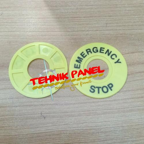 Jual PLATE EMERGENCY STOP GXB2-ER60 DIMENSI 90mm - GXB2-ER90 - Jakarta ...