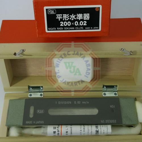 Jual Waterpass RSK (Japan) - Precision flat level 200mm / 8" (0.02 ...