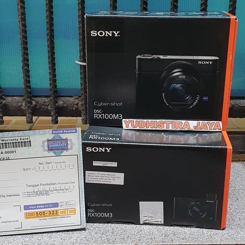 Jual SONY Cyber-shot DSC-RX100 M3 resmi PT.SONY INDONESIA - Jakarta ...