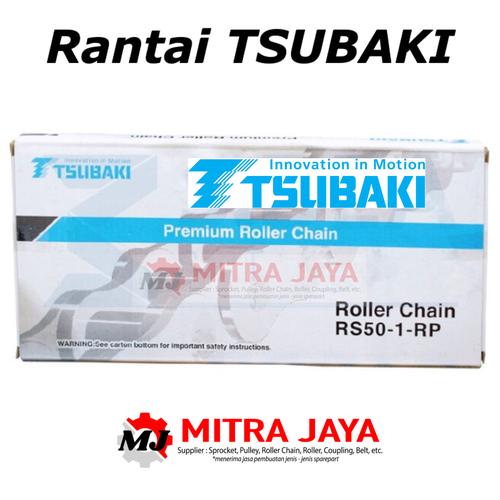 Jual RANTAI TSUBAKI RS 50 - 1 SINGLE JEPANG ROLLER CHAIN JAPAN RANTE ...