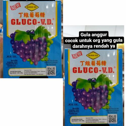 Jual Gluco Vd Anggur / Gula Anggur / Glukosa / Glucolin / Tepung ...